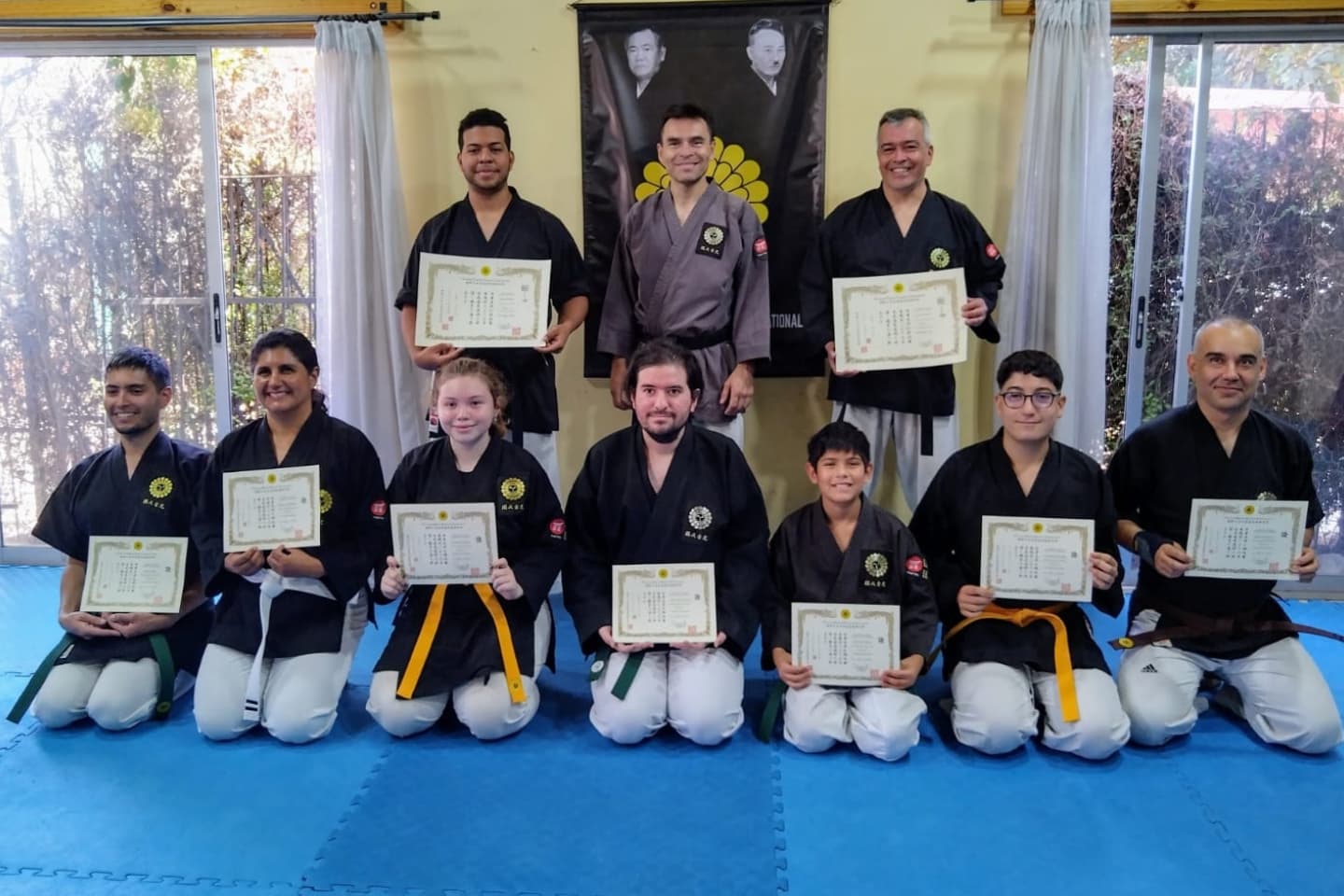 MKKI Chile: Nuevos Graduados en Kobudo Matayoshi - Yuetsu Clases de ...